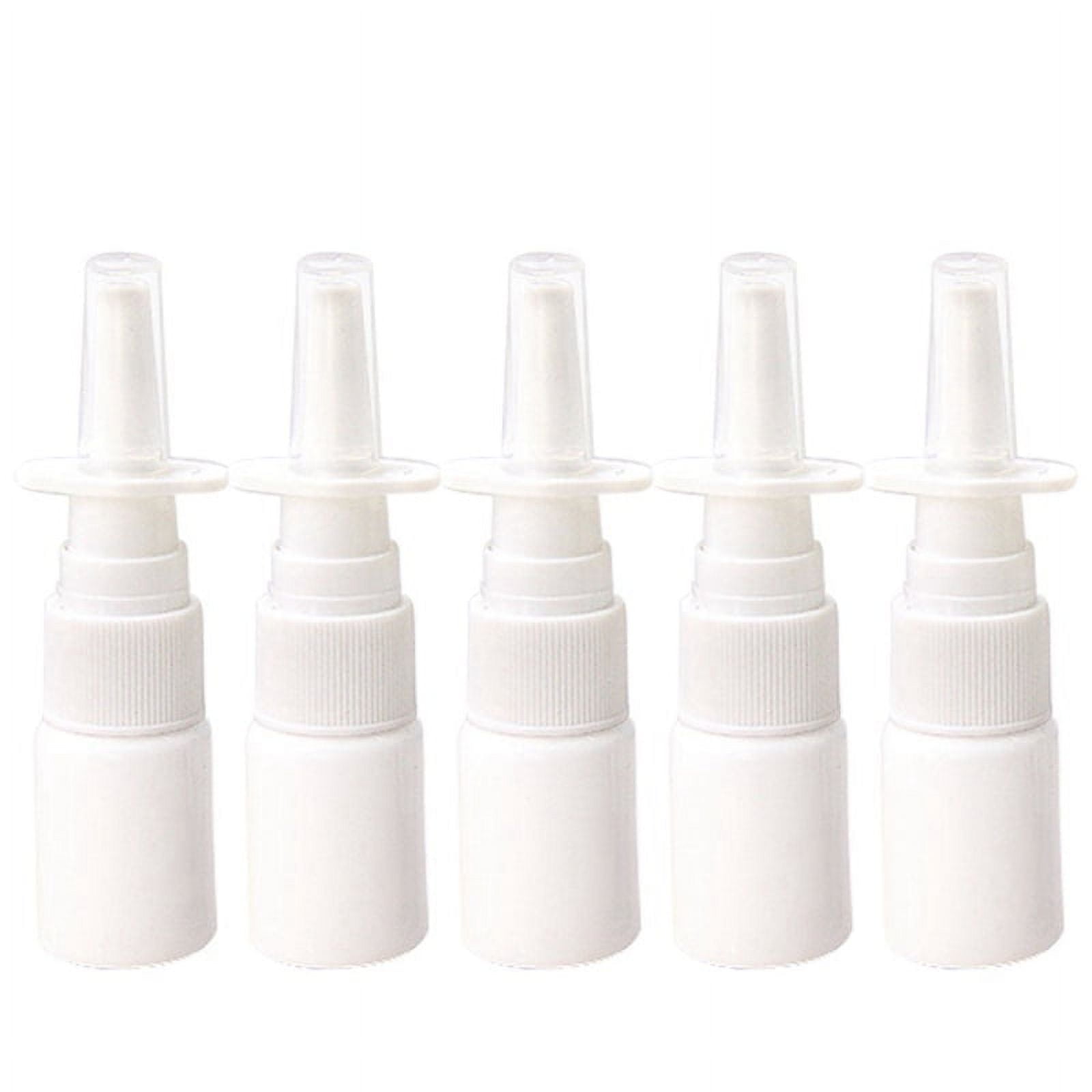 10Pcs 10Ml Bottle Refillable Plastic Mist Nose Nasal Sprayer - Walmart.com