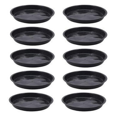Mainstays Saucer 12 Inch Clear Plastic Round Plant Saucer - Walmart.com