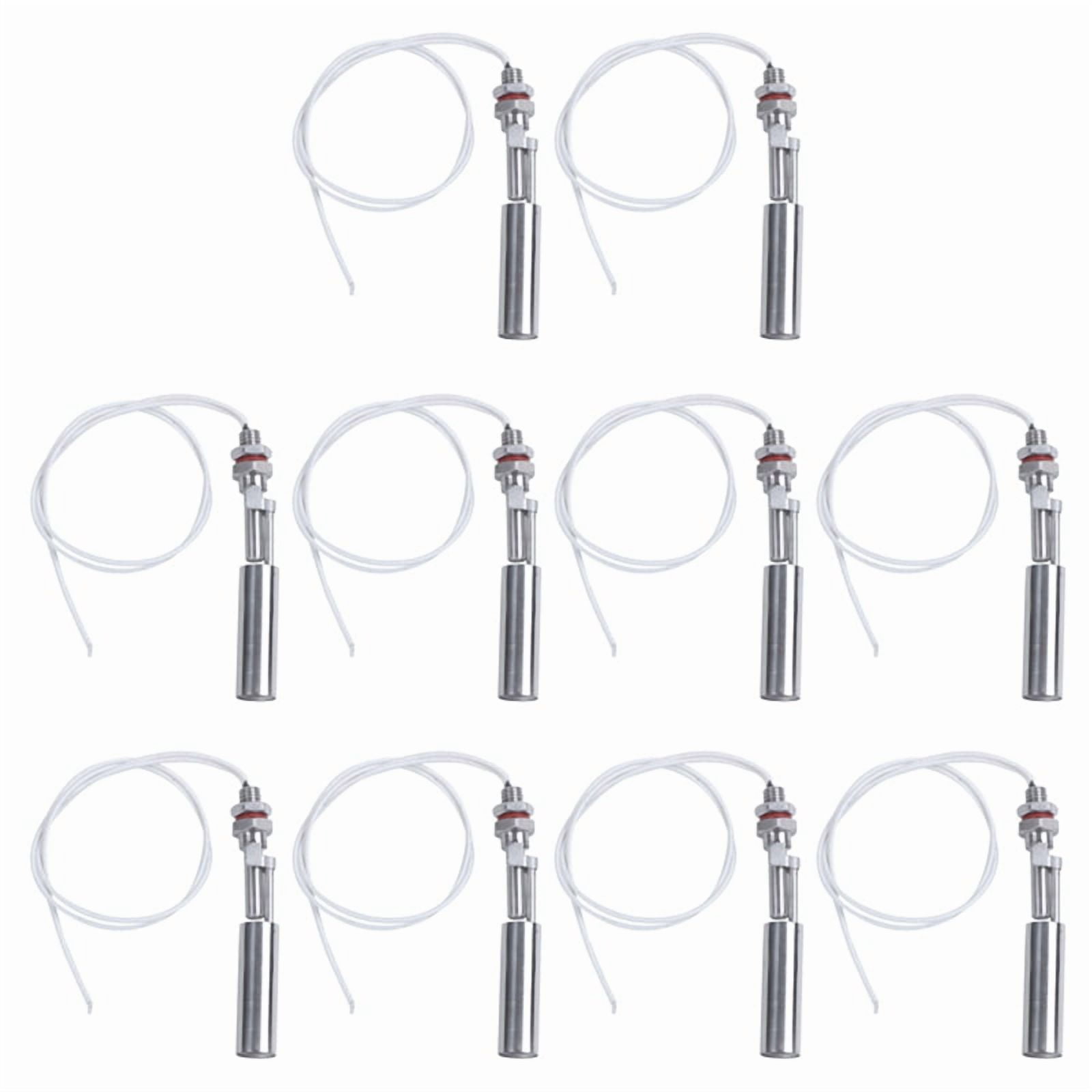 10Pcs 11.9cm Stainless Steel Duckbilled Float Water Level Switch Sensor ...