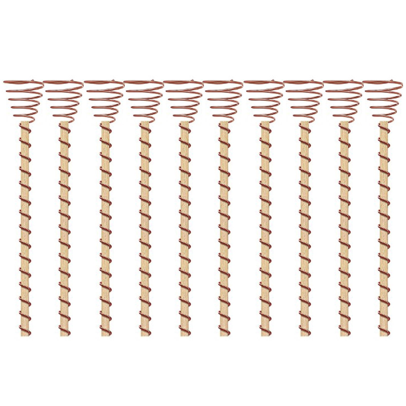 10Pcs 12-inch Electroculture Plant Stakes Long Copper Garden Stakes ...
