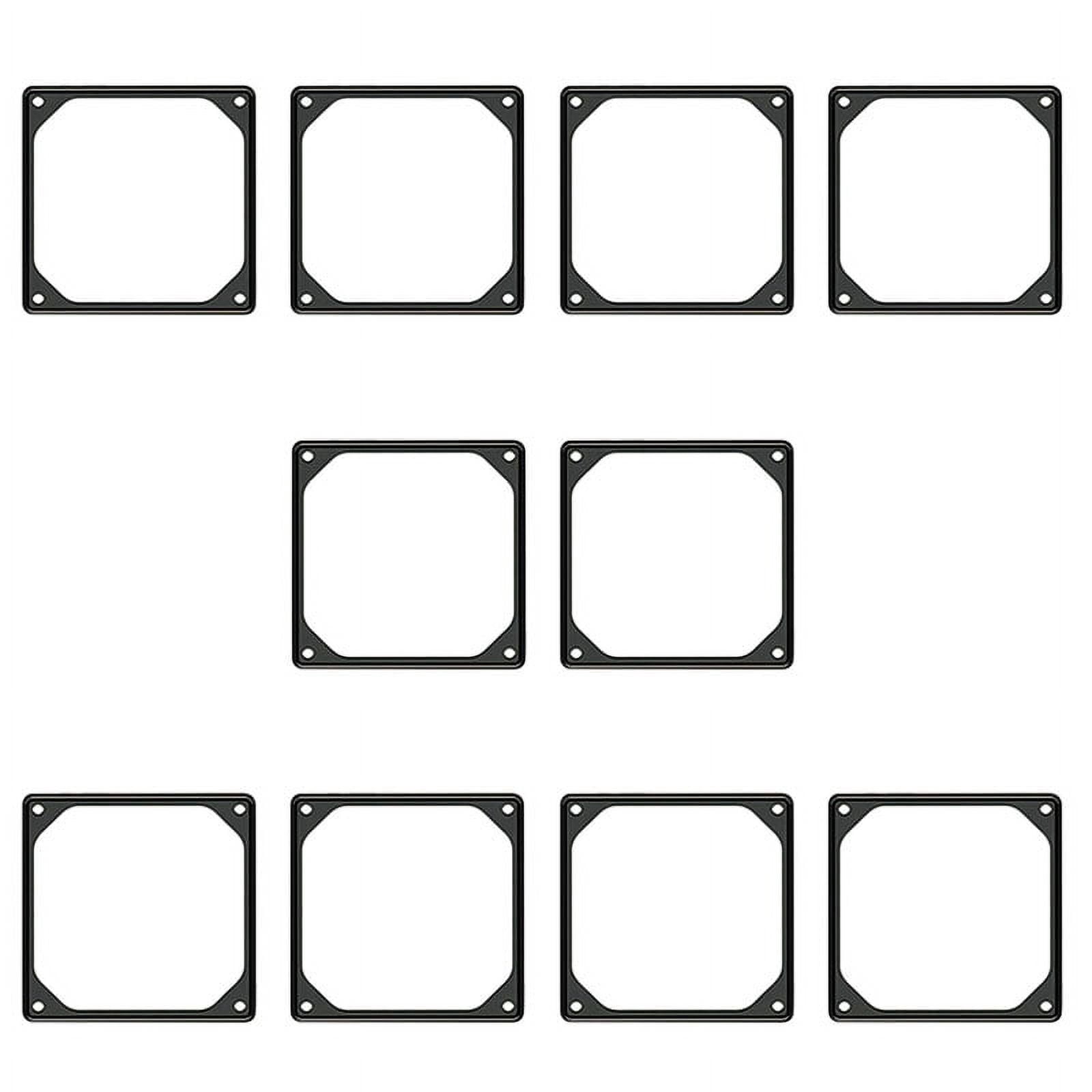 10Pcs 120Mm Anti-Vibration Silicon Fan Gasket Noise Reducing Pad for PC ...
