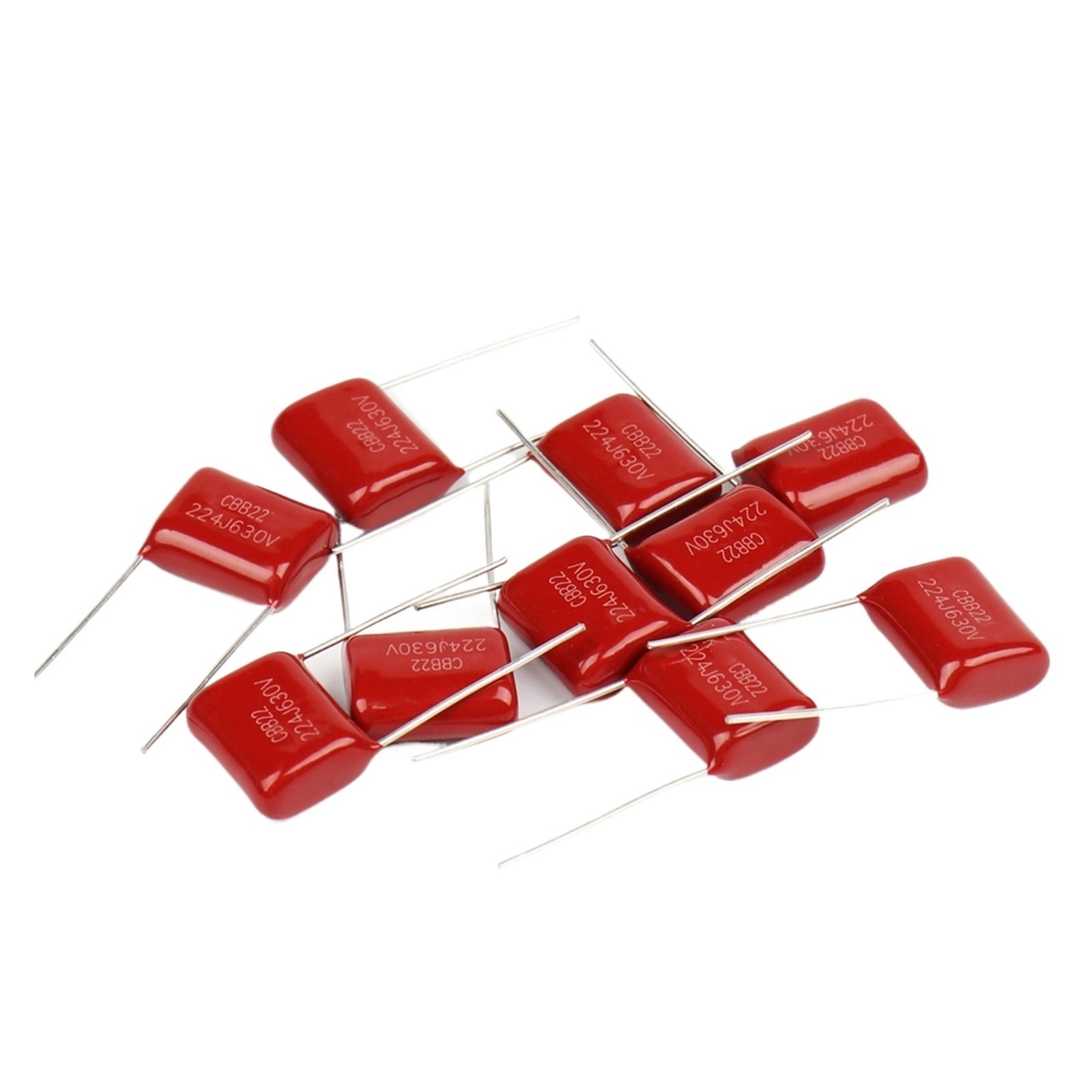 10Pcs 1250V CBB Polypropylene Film Capacitor P10/P10 105 152 103 183 ...
