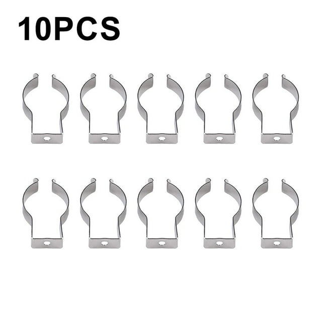 10Pcs 12Mm/15Mm/18Mm/21Mm/25Mm Spring Terry Tool Clips Sturdy 304 ...
