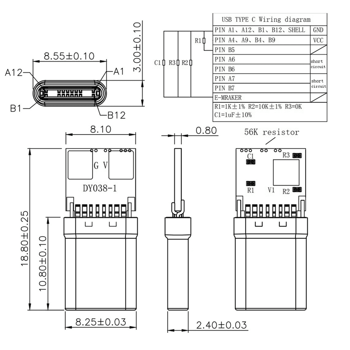 10Pcs 12V PD/QC Decoy Board Fast Charge Module with Shell PD 2 3.0 DC ...