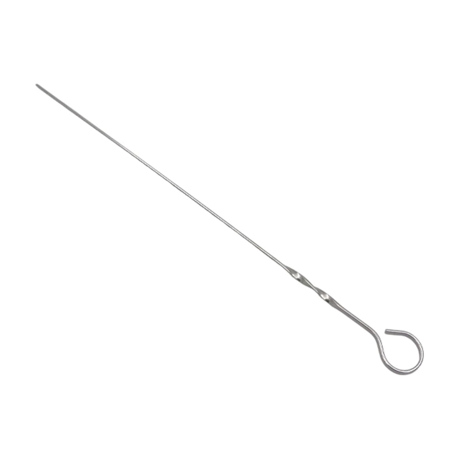 10Pcs 14 Inch Grilling Skewer, Stainless Steel BBQ Skewers for Kebabs ...