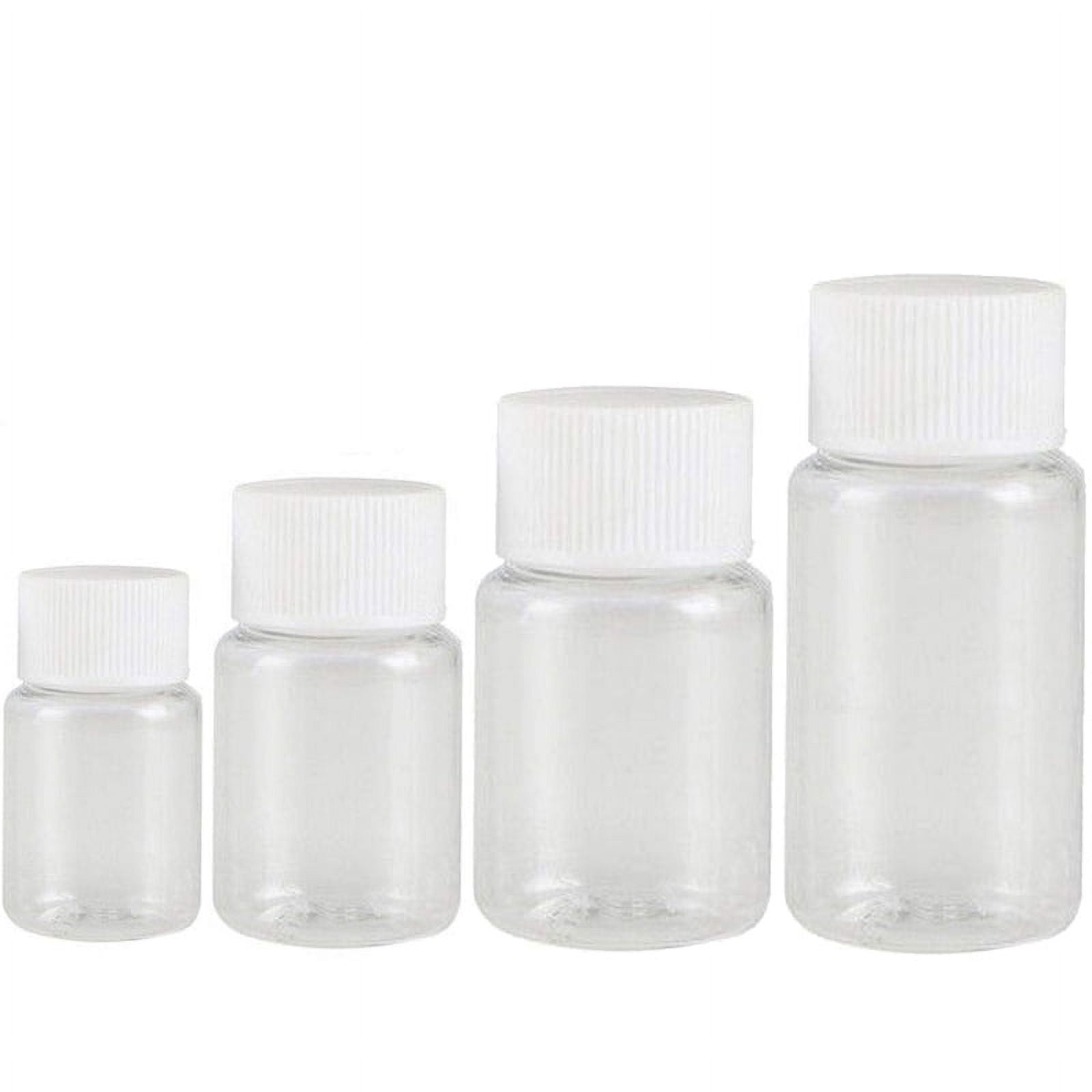 10Pcs 15ml/20ml/30ml/50ml/100ml Refillable Seal Bottles Vials Reagent ...