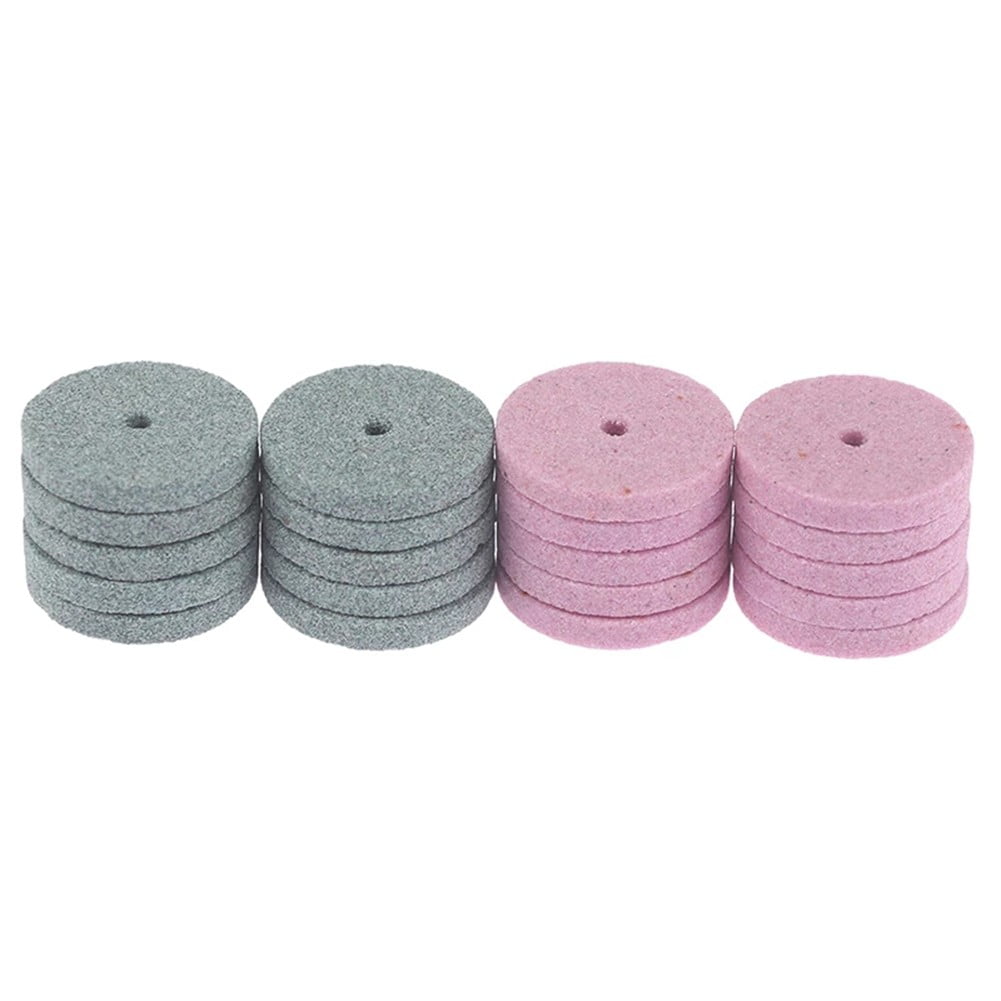 10Pcs 20mm Grinding Wheel Polishing Mounted Stone for Grinder Drill ...