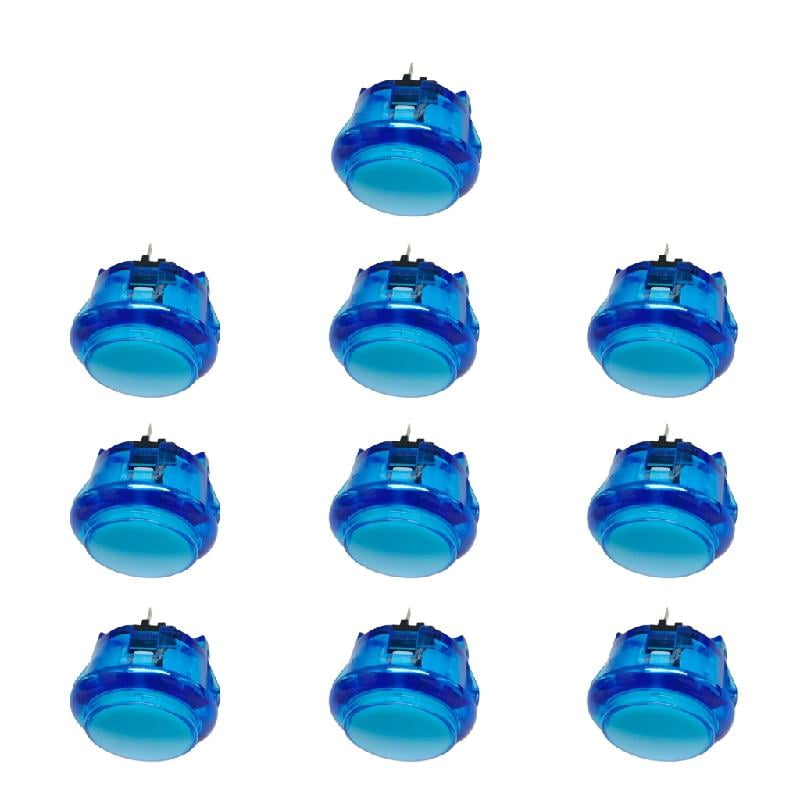 10Pcs 24mm/30mm Game Start Resetting Switches Controller Arcade Push ...