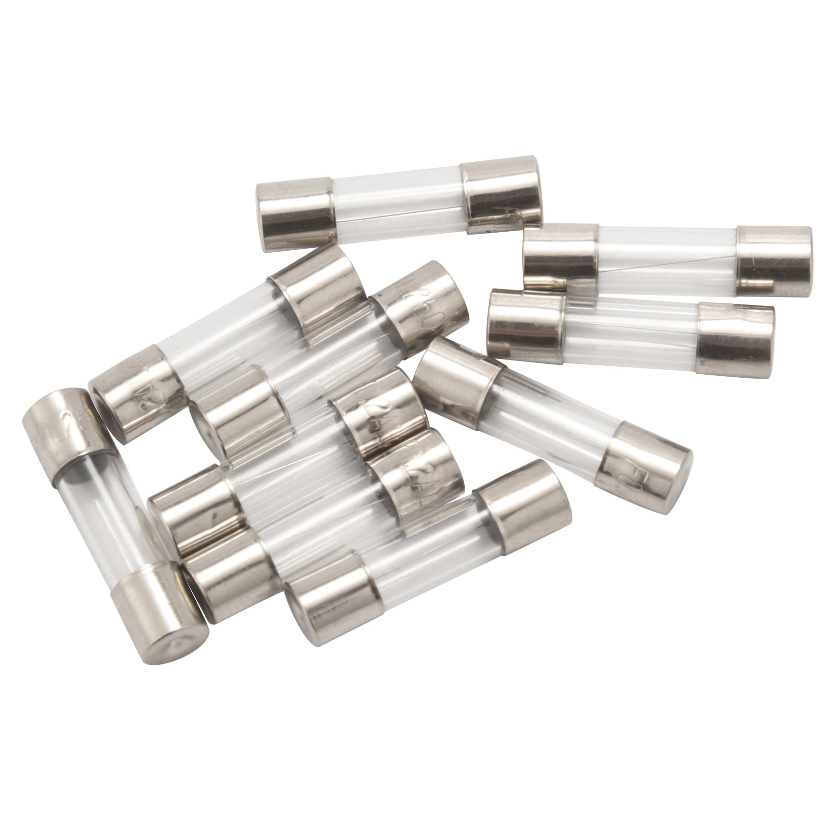 10Pcs 250V 0.2A 200mA Quick Fast Blow Glass Fuses Tubes 5mm x 20mm ...