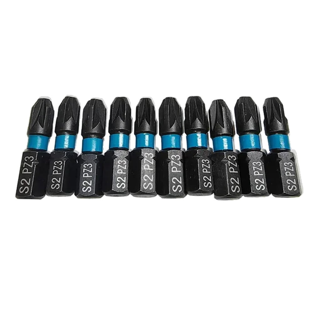 10Pcs 25Mm Alloy Steel Screwdriver Set Of Bits for Hex Drill ...