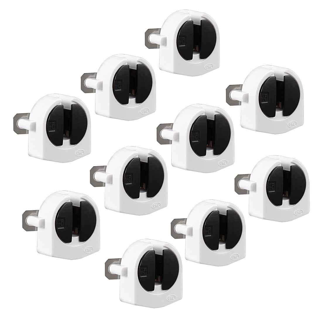 10Pcs 2A F288A T5 Light Socket G5 Base Fluorescent Lamp Holder White ...
