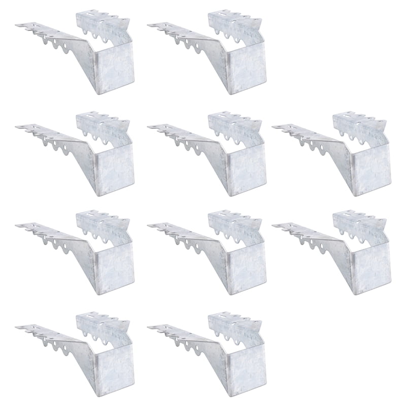 10Pcs 2x6 Joist Hanger,Gauge Double Shear Face Mount Joist Hanger ...