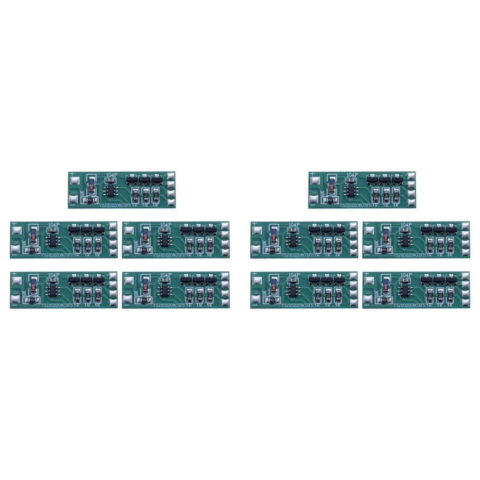 10Pcs 3-12V Flashing LED Light Module Red Blue Pair for Car Model ...