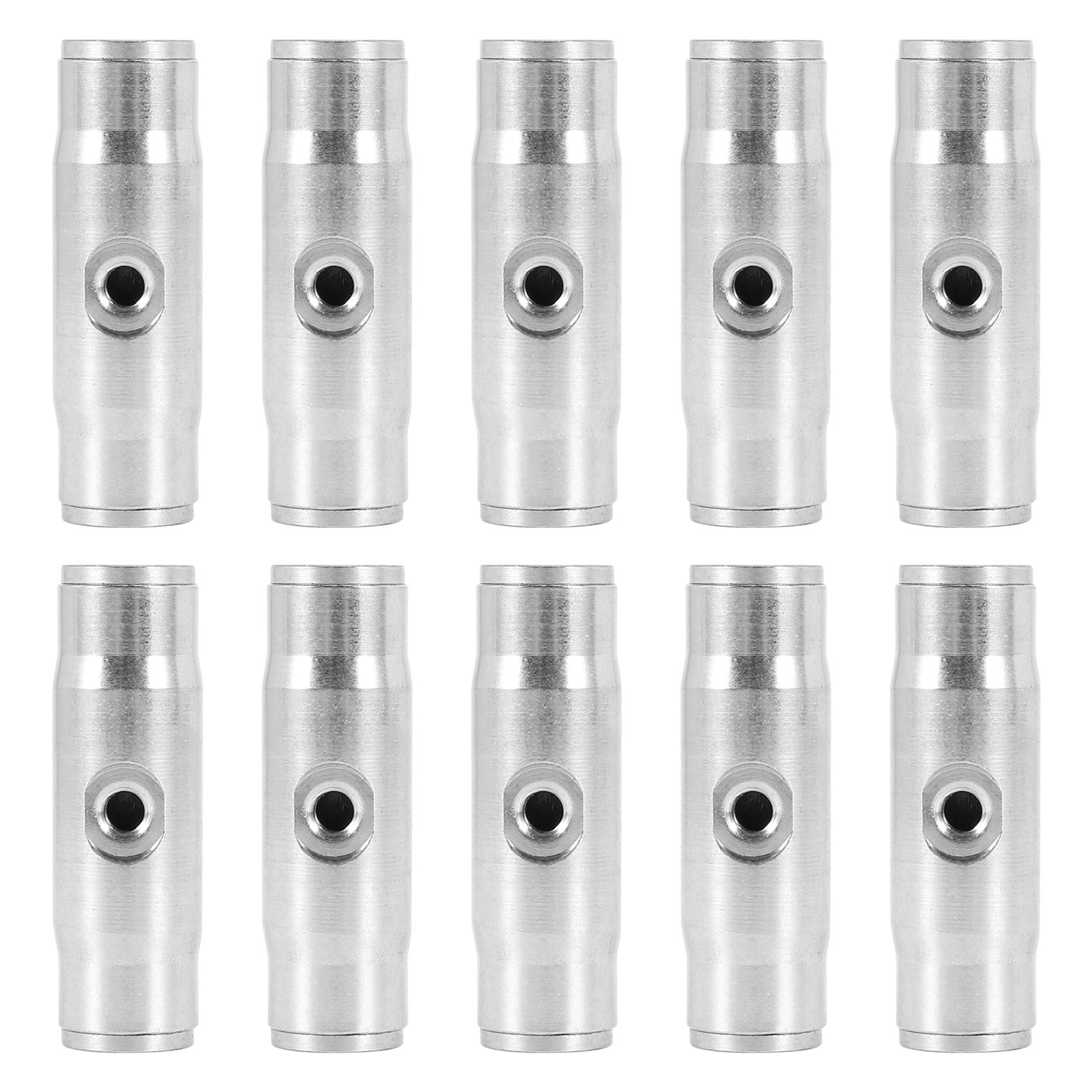 10Pcs 3/8 inch Slip Lok Misting Nozzle Coupling Tees 10/24 UNC 1000 PSI ...