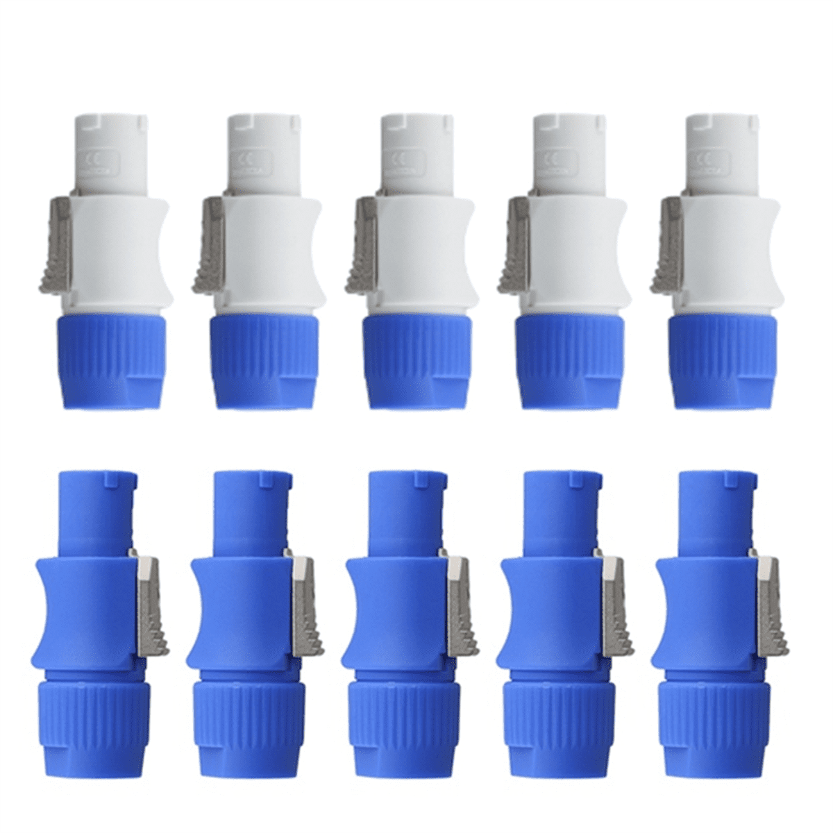10Pcs 3 PIN Male Powercon Connector 20A 250V AC Signal Input Jack for ...