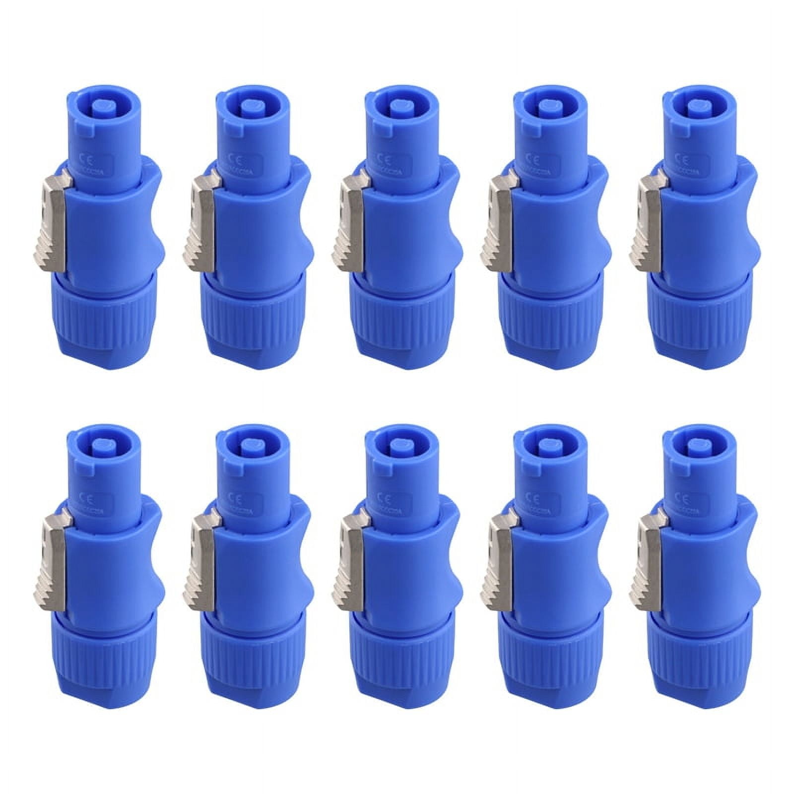 10Pcs 3 PIN Male Powercon Connector Signal Input Jack for Beam Light ...