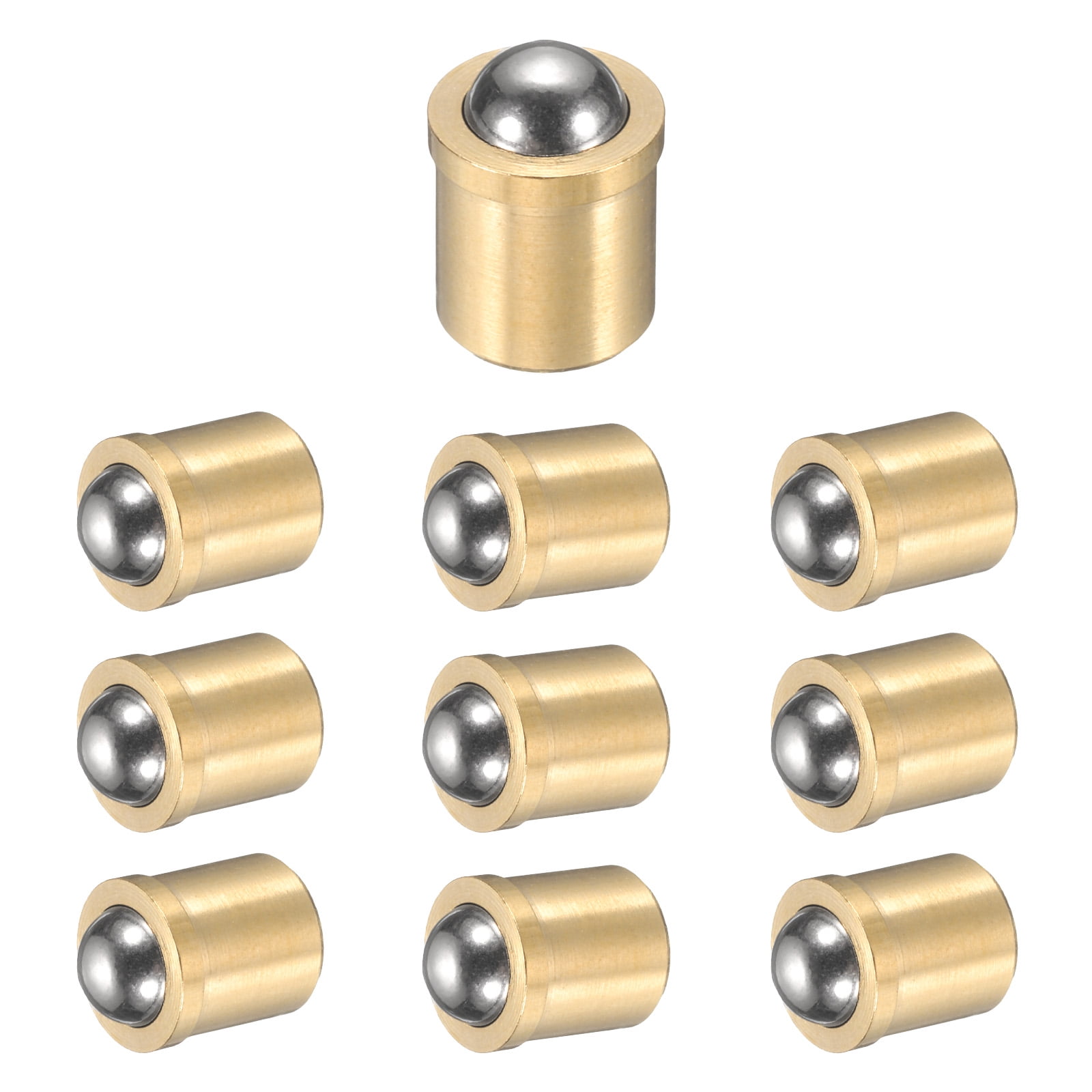 10Pcs 304 Stainless Steel Ball Plunger, 6mm Dia. Ball Catch Latch ...