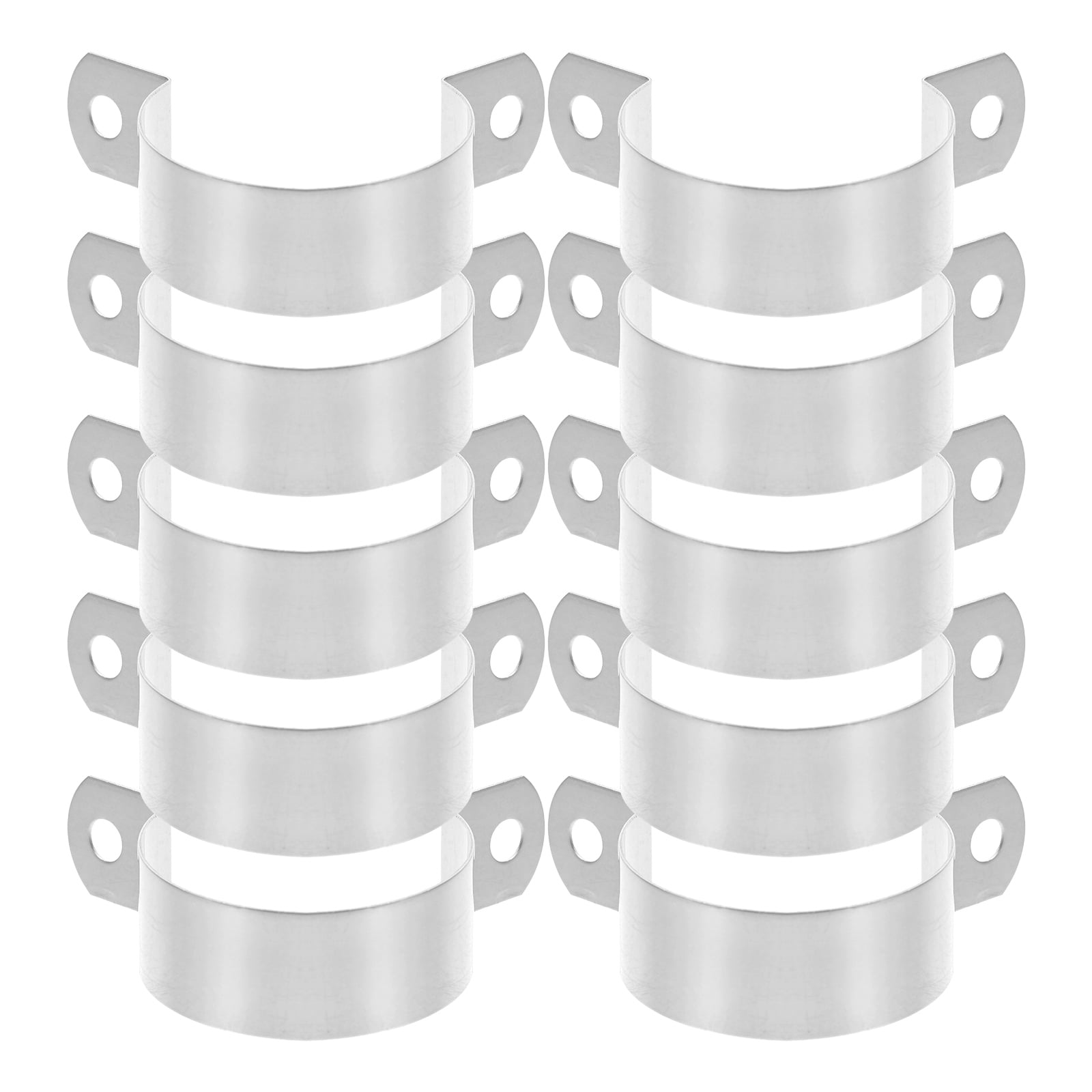 10Pcs 304 Stainless Steel Pipe Clamps Grounding Wire Clips for Water ...