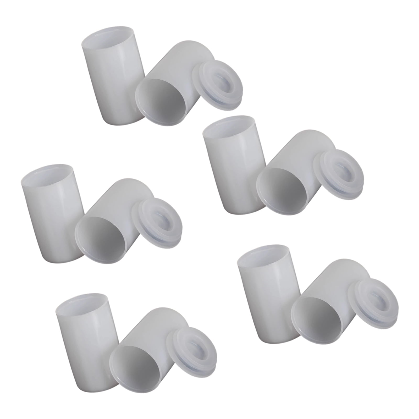 10Pcs Plastic Empty Bottle 33mm Film Cans Canisters Container for ...