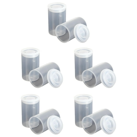 10Pcs 33mm Plastic Film Canisters Empty Camera Reel Container Coin ...