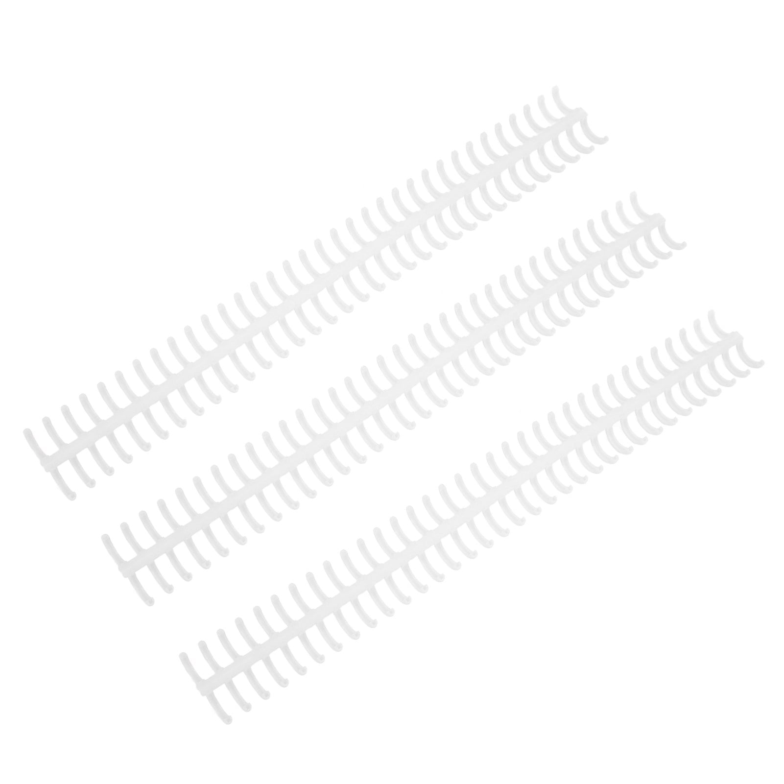 10Pcs 34 Hole Binding Spine Plastic Split Loose Leaf Rings Detachable ...