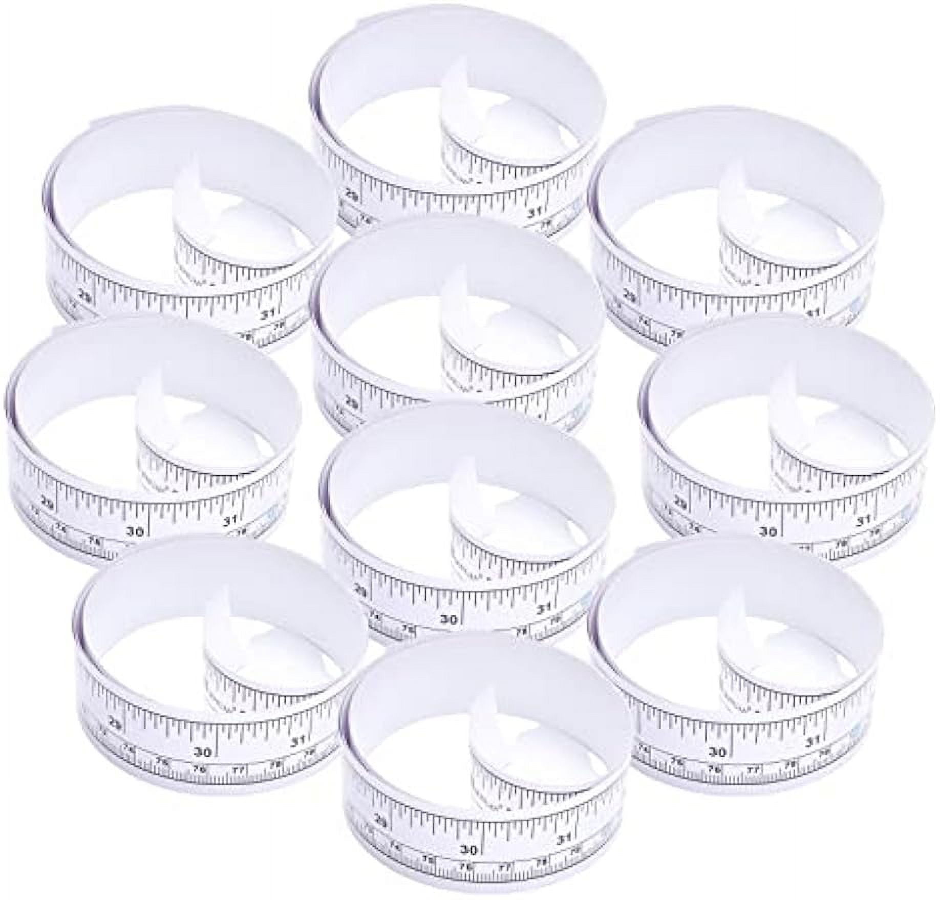 10Pcs 36Inch Adhesive Ruler Self-Adhesive Measuring Tape Imperial and ...