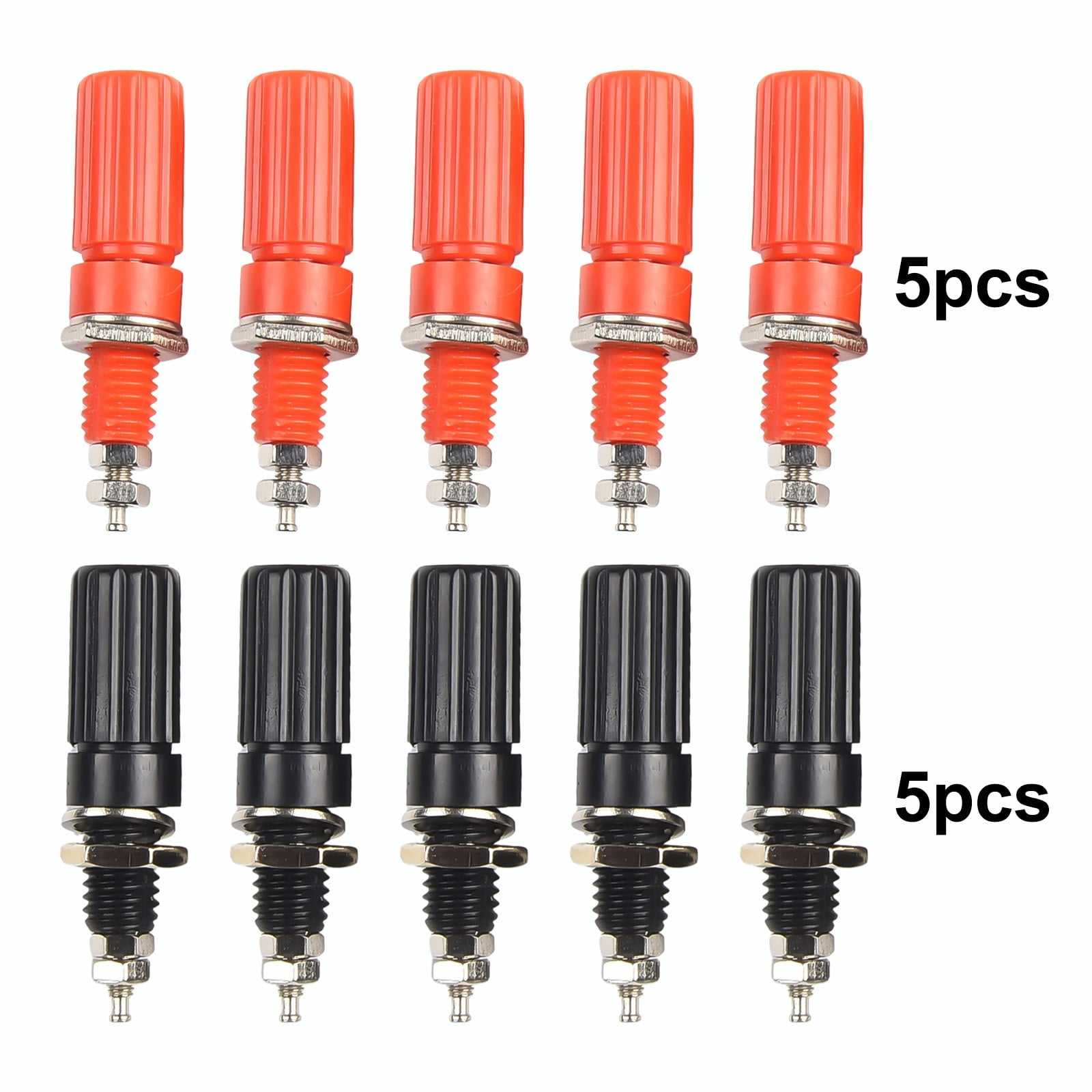 10Pcs 4Mm Banana Socket Binding Post Banana Electrical Connector ...
