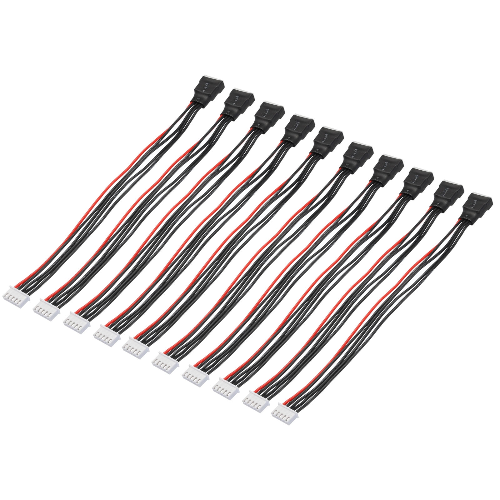 10Pcs 4S Balance Charger Cable 200mm 22AWG Lipo Balance Wire Connector ...