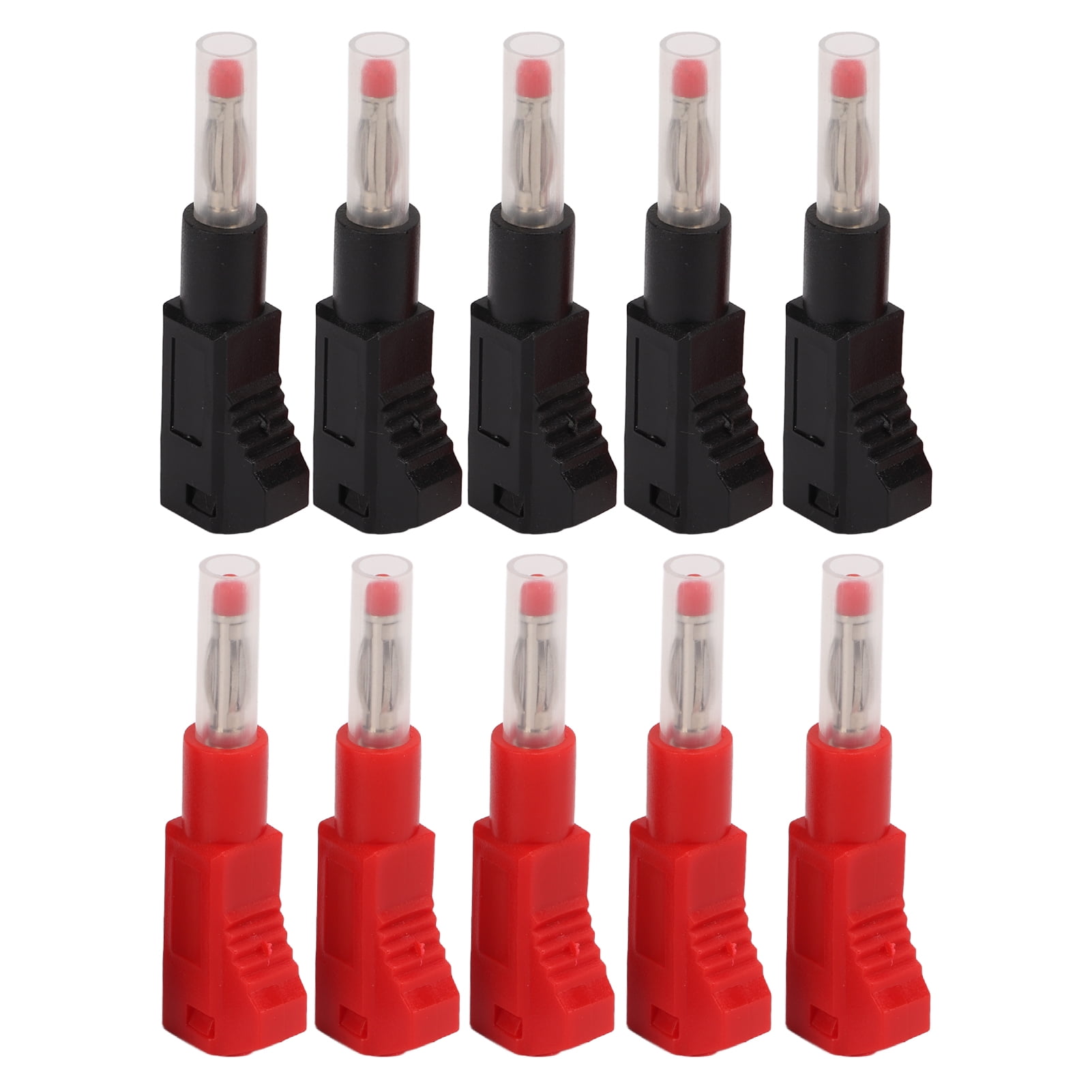 10Pcs 4mm Banana Plugs Connectors with Retractable Sheath for ...