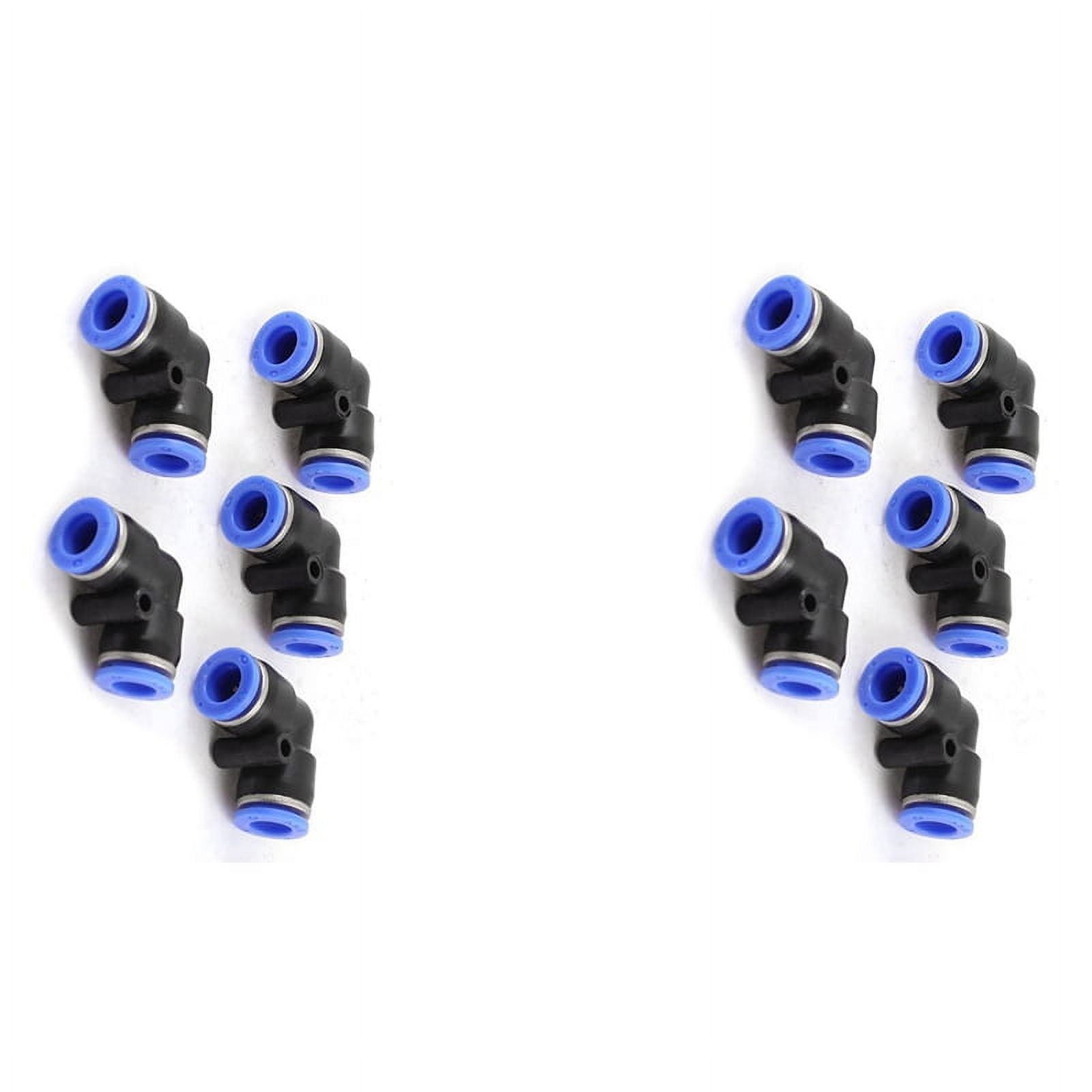 10Pcs 5/16 Inch Elbow Quick Connector Tube Fittings for Water Filter ...