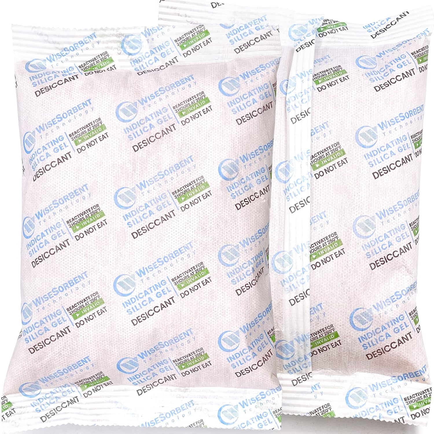 10Pcs 500 Gram Rechargeable Desiccant Packs, Indicating (Orange to Dark ...