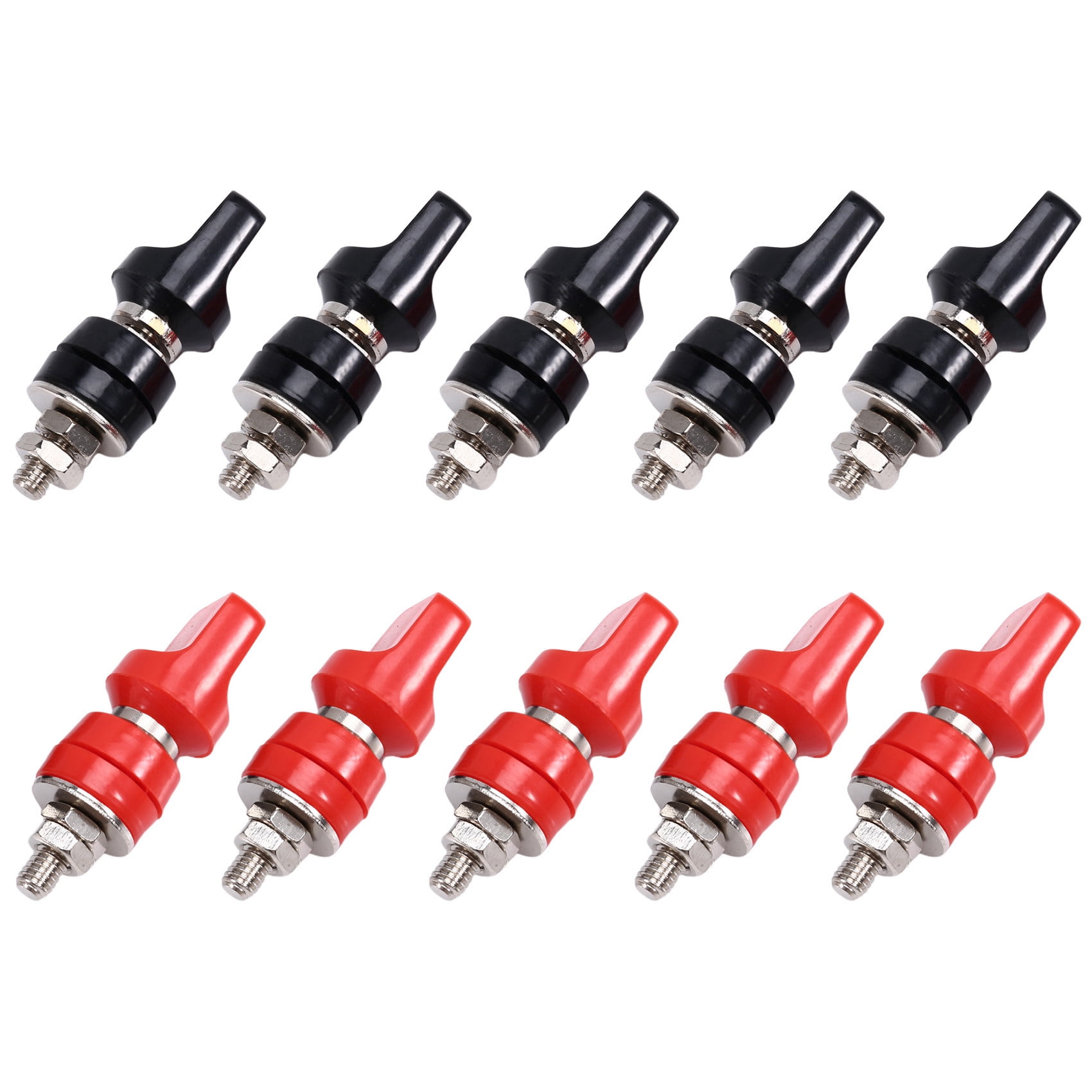 10Pcs 555B Current Binding 4mm Binding Post M6 Current Terminal Brass ...