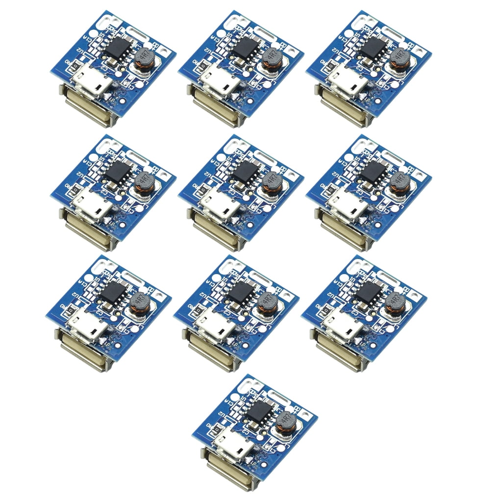 10Pcs 5V Step Up Board Type C/USB Power Module Charging Protections ...