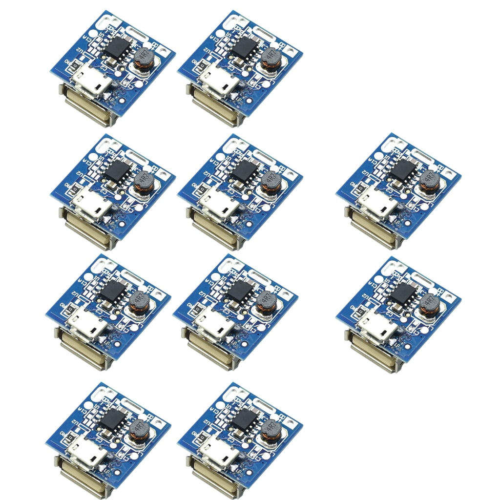 10Pcs 5V Step Up Power Module Board 134N3P with Charging and ...