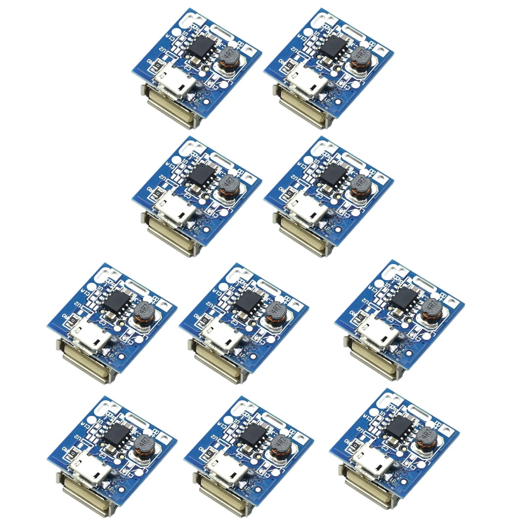 10Pcs 5V Step Up Power Module Board 134N3P with Charging and ...