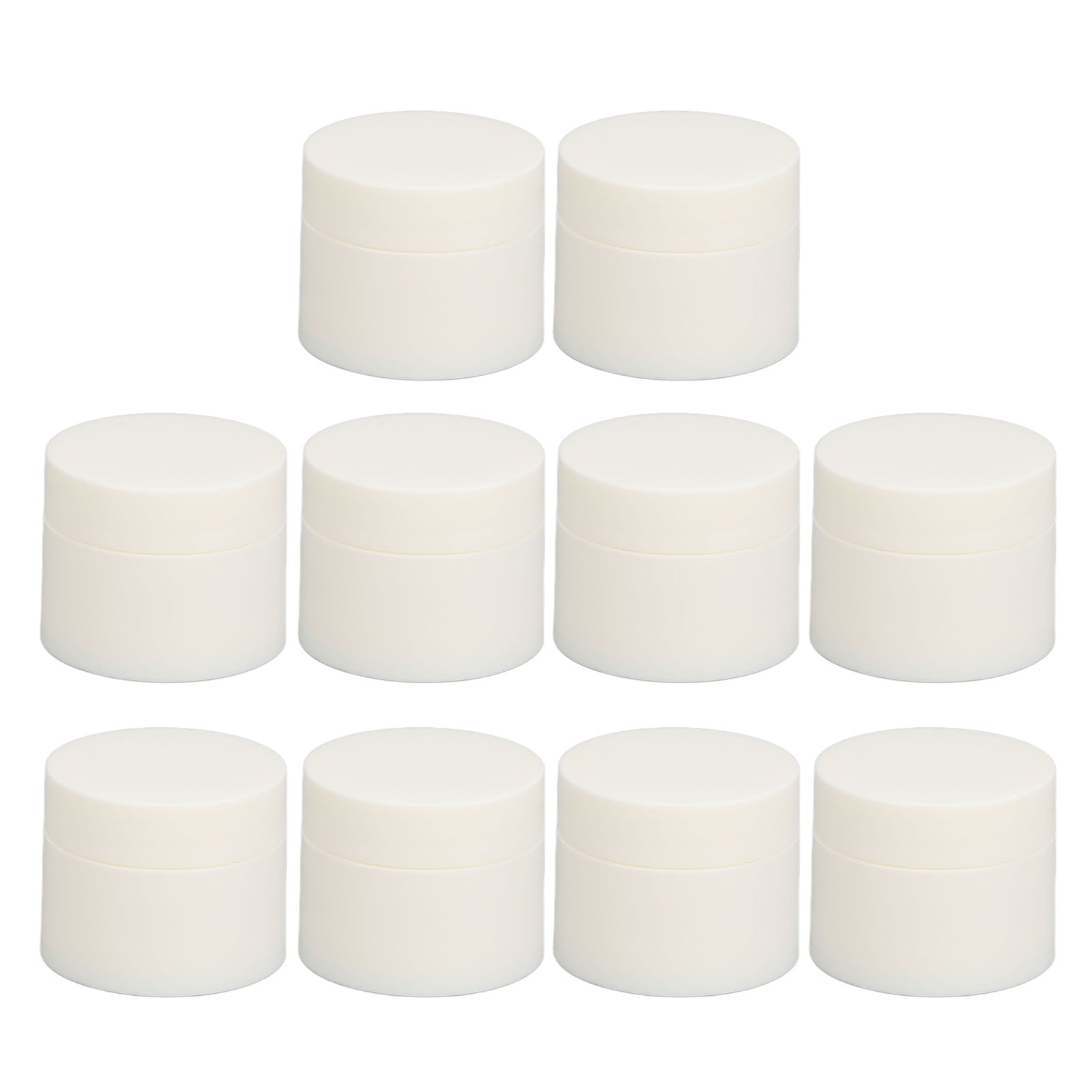 10Pcs 5g Cream Bottle Jar Refillable Cosmetic Container with Lid for ...
