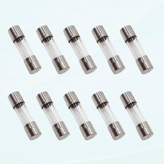 10Pcs 5x20mm 5A Fast Blow Fuse 5 Amp 250V Glass Fuse F5AL Cartridge ...