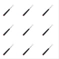 10Pcs 6.3 Inch Roasting Sticks, Telescoping Stainless Steel Forks ...