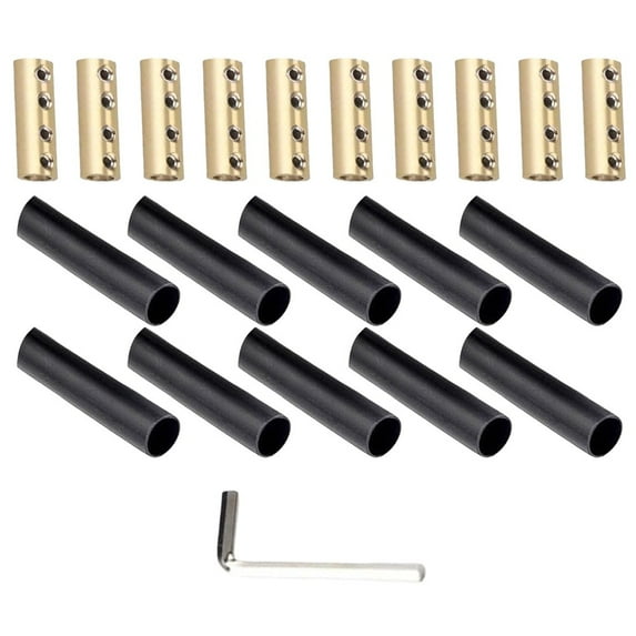 10Pcs 60/80A Round Copper Pillar Terminal Block Wire Connector ...