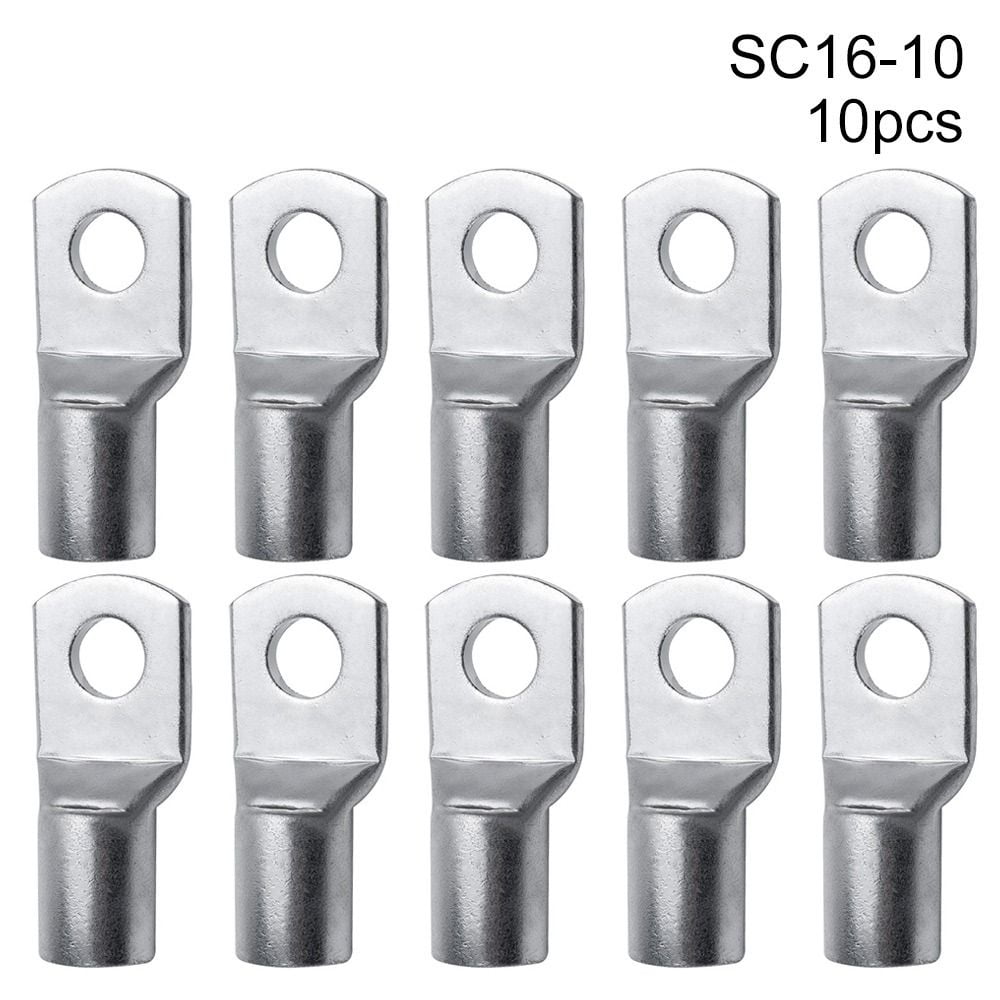 10Pcs 6mm 8mm 10mm SC16-6 SC25-6 SC35-6 Bolt Hole Lugs Ring Wire Nose ...