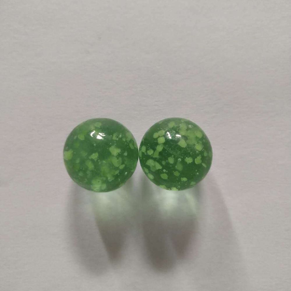 10Pcs 8mm/0.3inch Glowing in The Dark Glass Marbles Multiple Colors ...