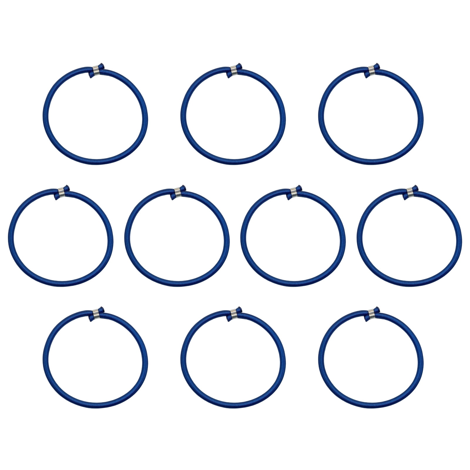 10Pcs 8mm Trampoline Elastic Rope High Jump Bungee Cord Trampoline Tie Down Strap for Fitness ...