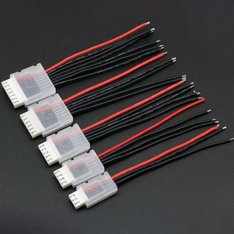 10Pcs AB Clips 2S 3S 4S 5S 6S JST-XH Balanced Head Protection For Lipo ...