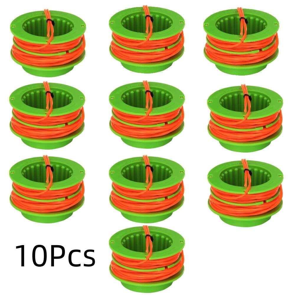10Pcs AS1300 String Trimmer Spool for EGO 15-Inch ST1500E BC1500E,Pre ...