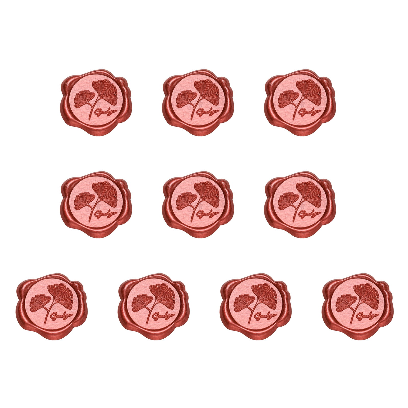 10Pcs Adhesive Seal Stickers, Embossed Seal Stamp Stickers Seal Decals ...