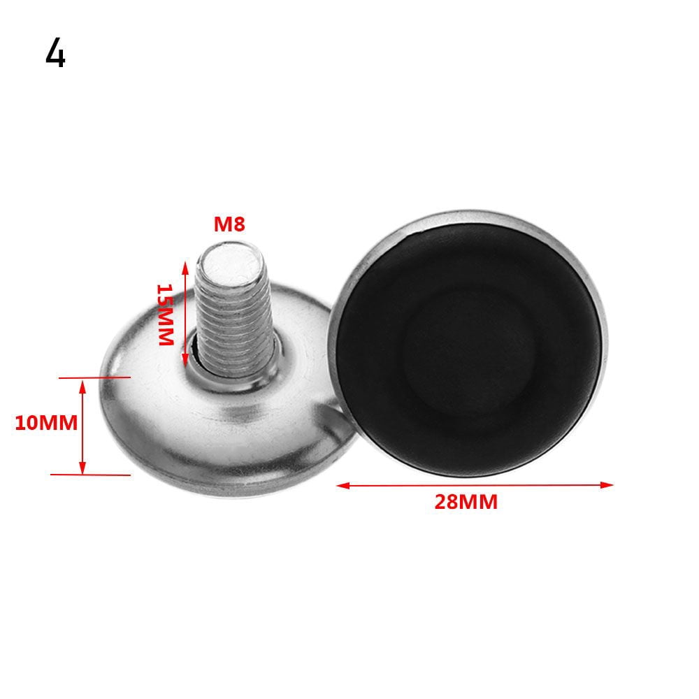 10Pcs Adjustable Levelers Screw Floor Protector Furniture Adjustable ...
