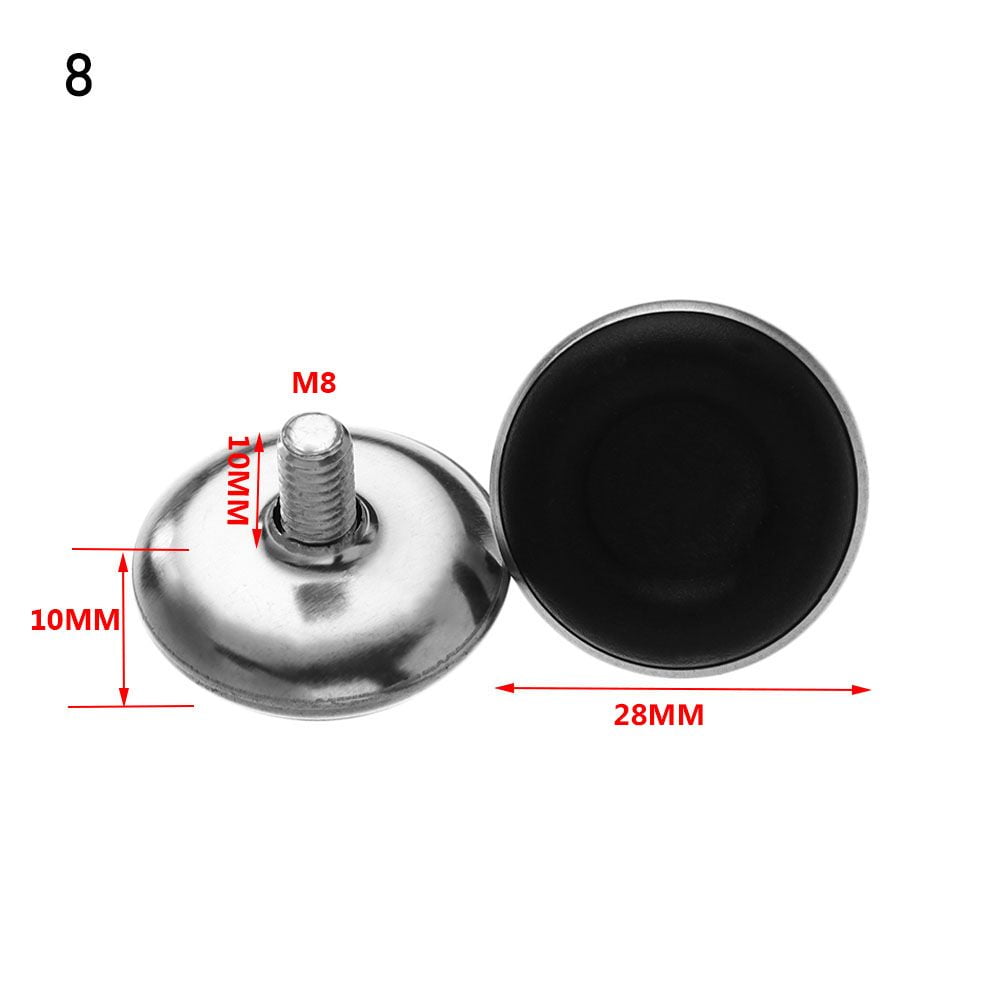 10Pcs Adjustable Levelers Screw Floor Protector Furniture Adjustable ...