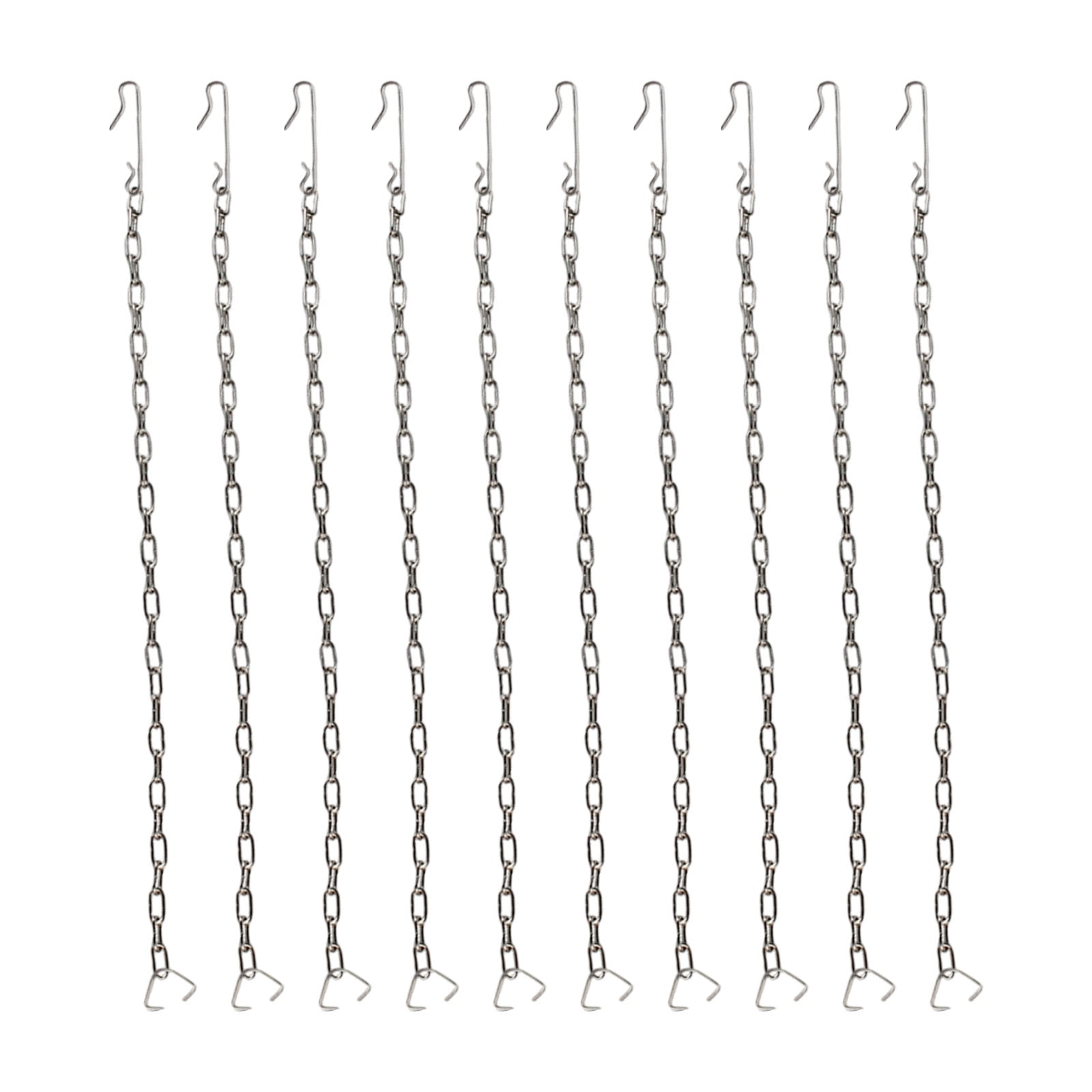 10Pcs Adjustable Lift Chain for Toilet Flapper Replacement Stainless ...