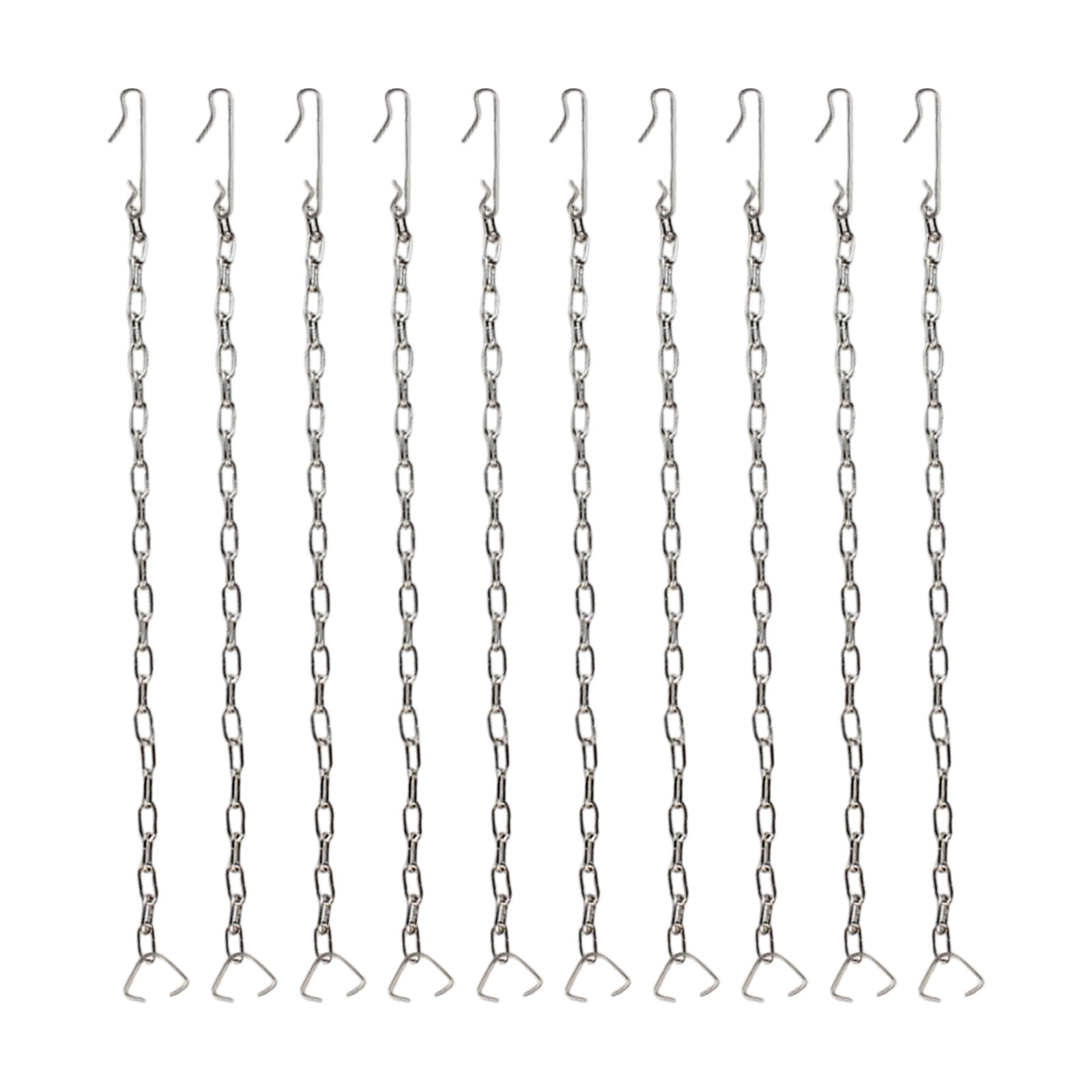 10Pcs Adjustable Lift Chain for Toilet Flapper Replacement Stainless ...