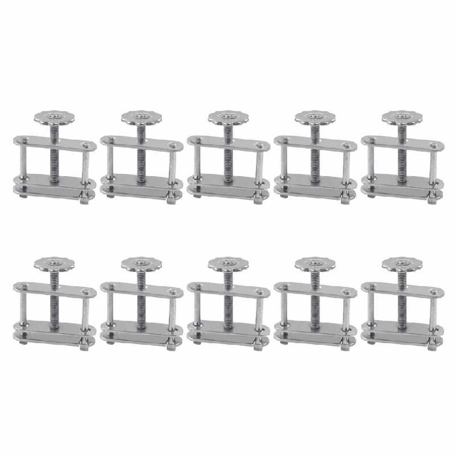 10Pcs Adjustable Swivel Screw Compressor Hose Clamp Flow Control Clamp ...